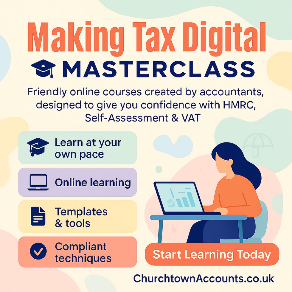 MTD Online Masterclass - Churchtown Accounts